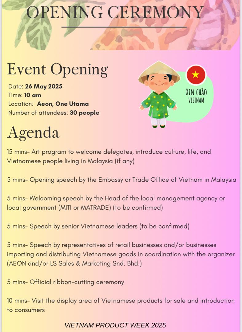 Vietnam Product Week (Opening Ceremony) - New Digital Tech Agency